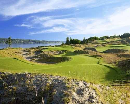 Chambers Bay Tacoma Washington golf package